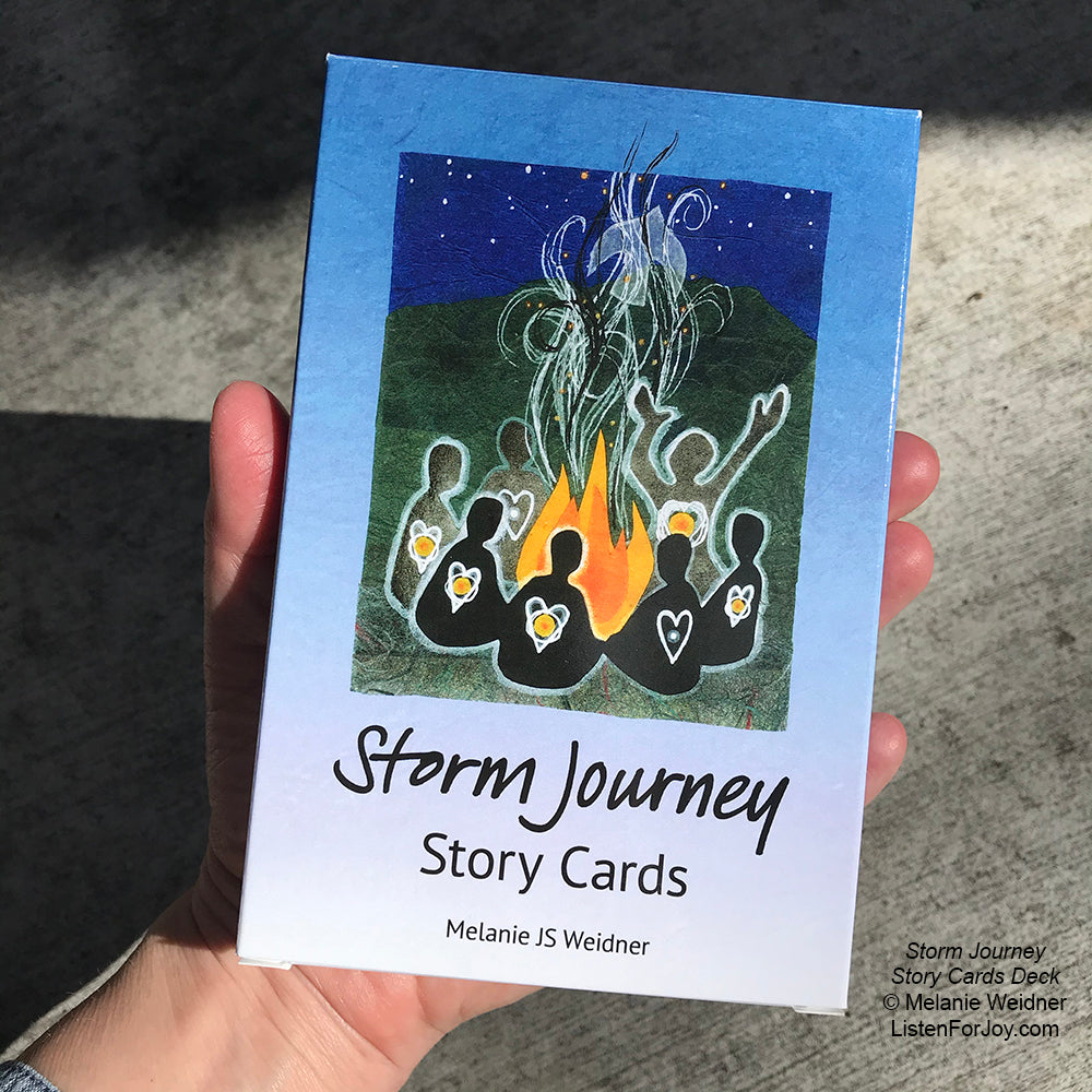 Product: Storm Journey Story Cards | Listen For Joy | Spiritual Art