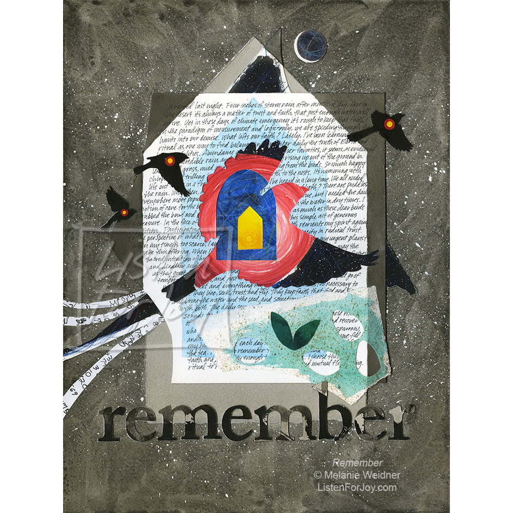 Blog: Remembering | Listen For Joy | Spiritual Art