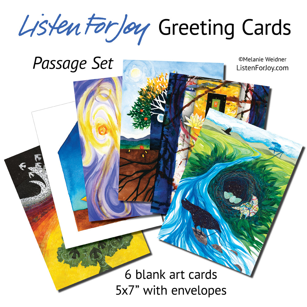 Blog: New Greeting Cards? | Listen For Joy | Spiritual Art