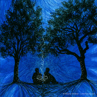 Listen For Joy | Melanie Weidner | Spiritual Art